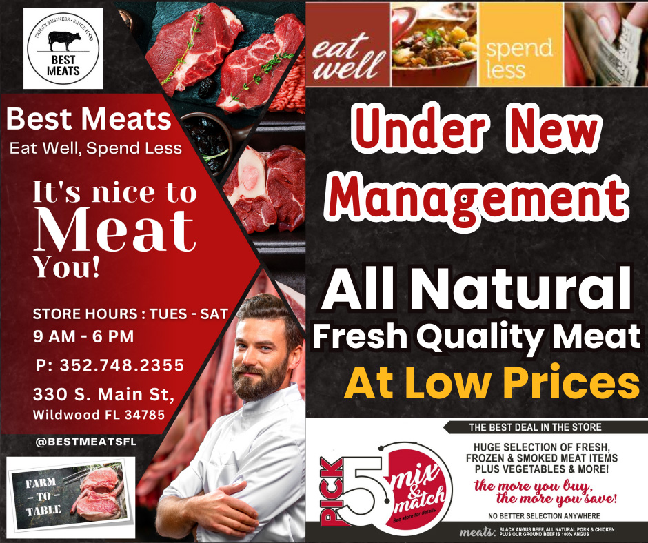 Weekly Specials - Wildwood, Orlando, Tampa | Best Meats
